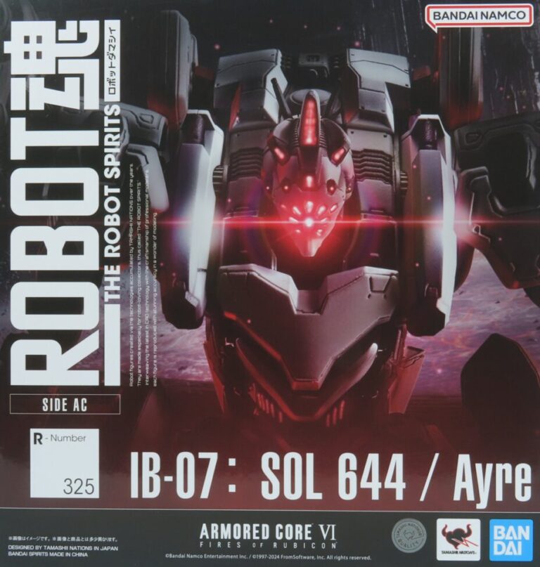 【レビュー】ROBOT魂 ARMORED CORE VI IB-07: SOL 644 / Ayre - ノアのガンプラライフ